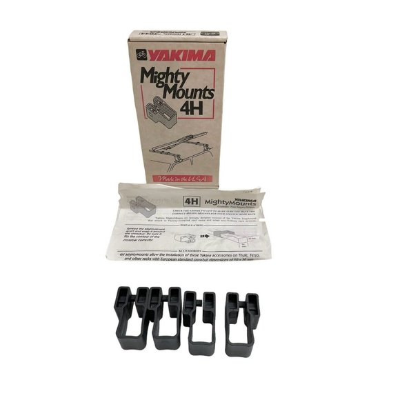 Other | Yakima Mighty Mounts 4h 4 H With Original Box And Manual | Poshmark